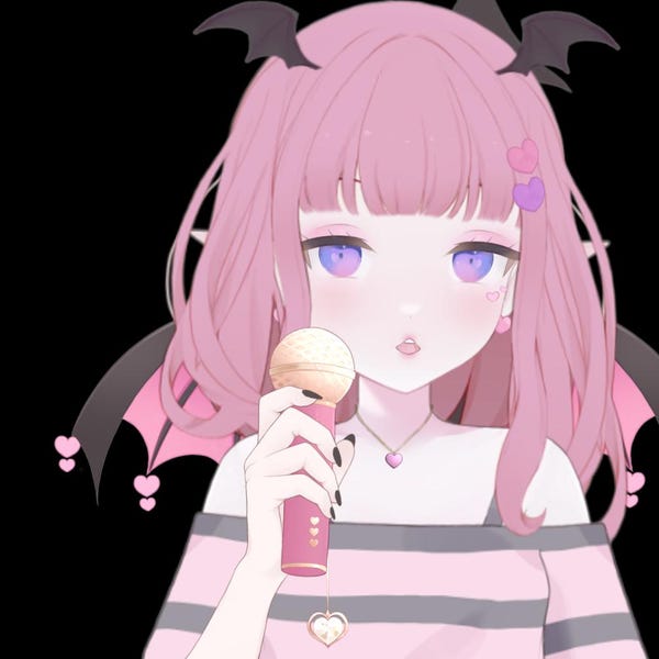 Vtuber Hand Microphone Asset for Vtube Studio, Fully Rigged Animated ...