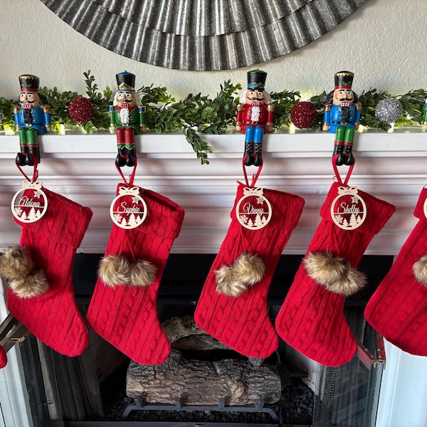 Custom Name Ornament Personalized Christmas Wood Ornament USA Made ...