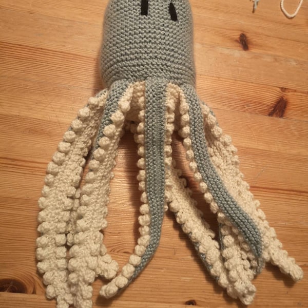 Robyn Octopus Knitting Kit. Amigurumi Octopus. Animal Knitting Kit ...