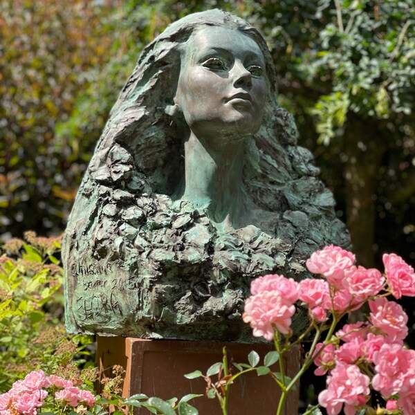 Green Man Water Feature Stone Cast by Christine Baxter - Etsy