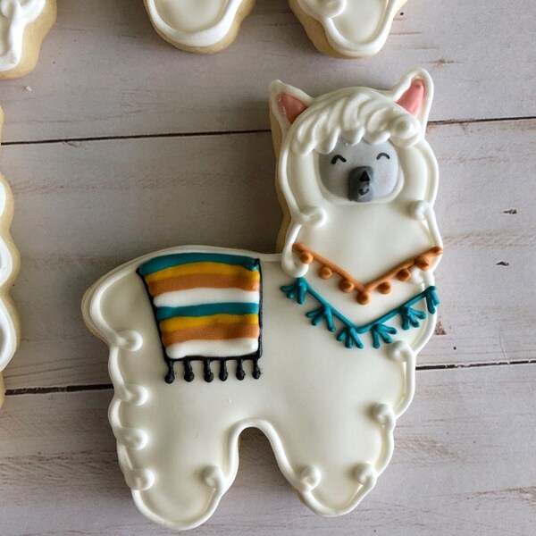 CUTE LLAMA Cookie Cutter - Etsy