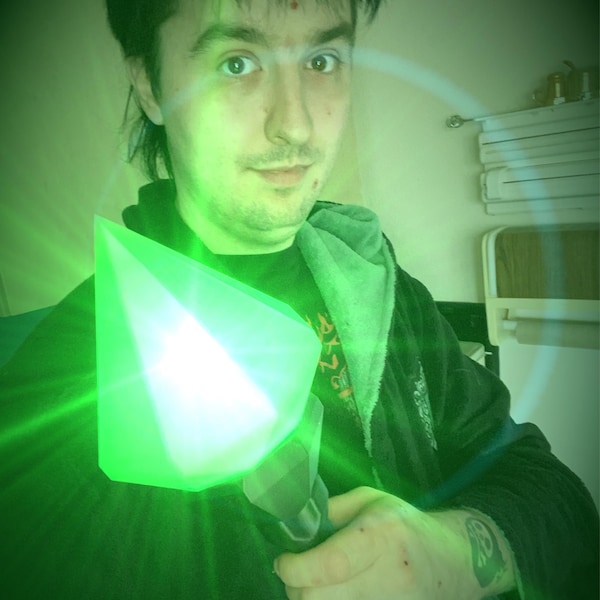 LED Cosplay Staff: Fire, Ice, Wind, Water, Electricity, Energy, Sphere ...