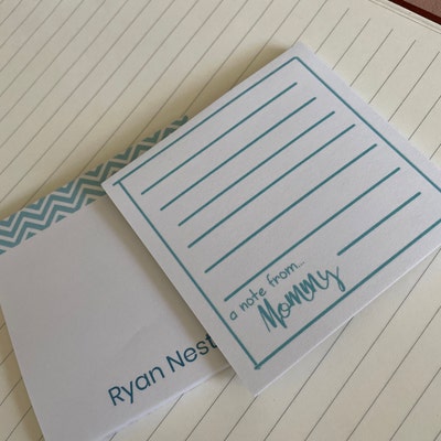 Personalized Sticky Notes With Custom Name // 3x3, Teacher Appreciation ...