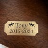 Custom Engraved 2x6 Name Plate Personalized Customized Wall Door Desk ...
