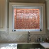 Amber Diamonds Stained Glass Window Horizontal or Vertical Display-free ...