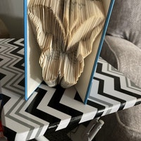 Butterfly Book Fold Book Sculpture Unique Book Art Wedding Gift Nursery ...