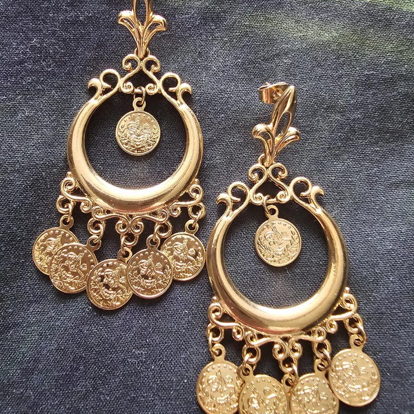 Saudi Arabia 24K Gold Plated Flag Necklace Khaleeji Arab Emirati ...