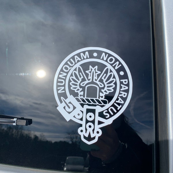 Clan Decals - Tweedie, Mccullough, Munro, Mccreery, Fraser, Egan ...