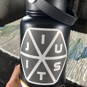 Mastering Chokeholds Jiu-jitsu Sticker Vintage Illustration BJJ Die-cut ...