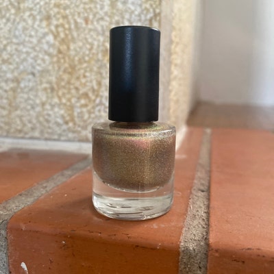 Blue to Pink Thermal Nail Polish, Flakie Indie Nail Polish, Color ...