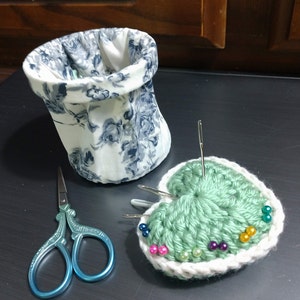 ORT Quilted Thread Catcher Sewing and Pattern Instructions/ Beginner ...