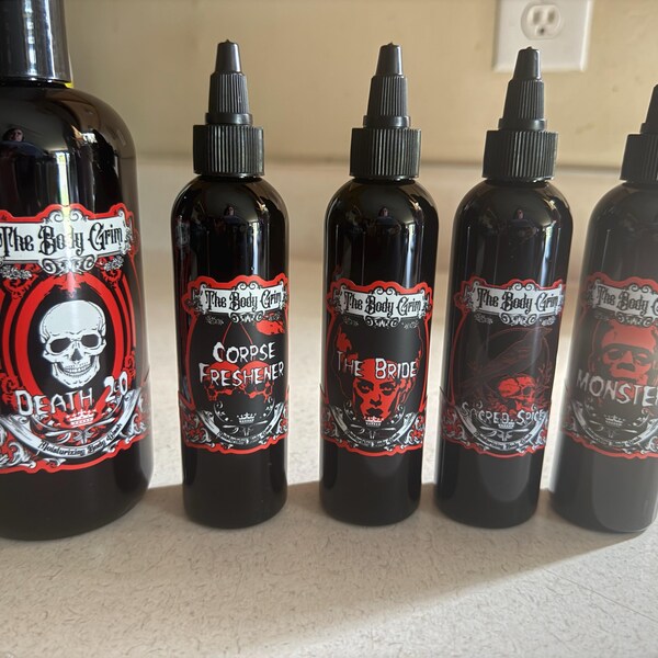 Monster Body Wash | 16 Oz Gothic Body Wash for Men | Mahogany, Teak ...