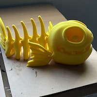 Flexi Print-in-place Fish STL File for 3D Printing Active - Etsy UK