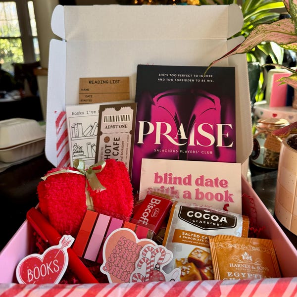 Personalized Blind Date With a Book Gift Box Mystery Gift for Book ...