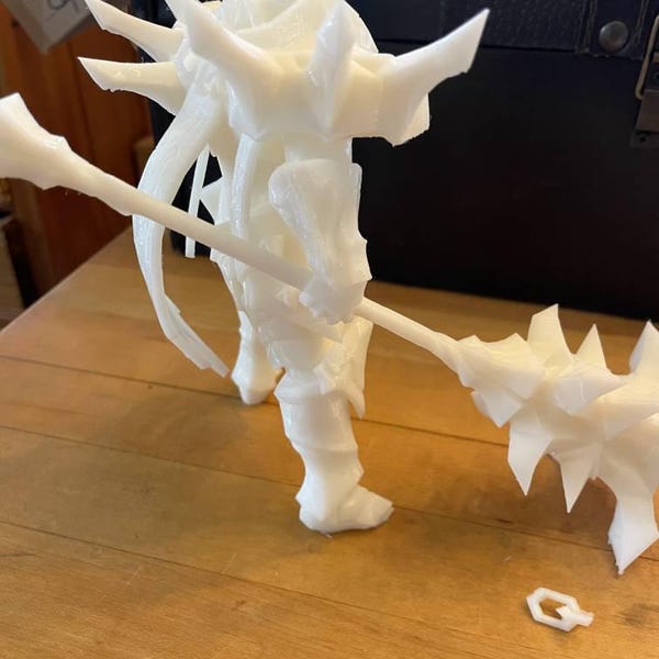 Jinx Figure | Arcane League of Legends | 3D Printed Model | Multiple ...