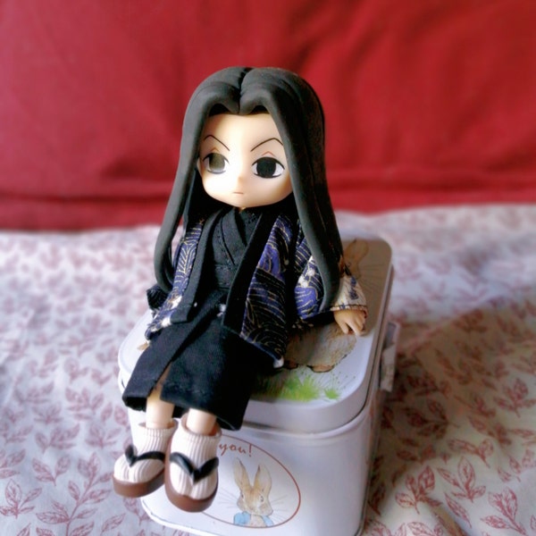 Obitsu11 Doll Clothes Japanese Kimono Set for OB11,1/12 BJD SD Doll ...