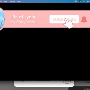 Cute Animated Social Media Button Overlay Lower-third for Youtube Intro ...