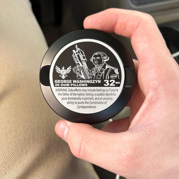 Metal Zyn Can, Metal Snus Can, Zyn Tin, Snus Container, Snus Holder ...