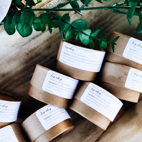 20 Eco Packaging Jars 1oz 30g - Biodegradable Lotion or Body Butter Pot ...