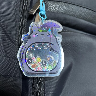 Japanese Anime Fish Girl Shaker Keychain Ramen Shaker Charm - Etsy