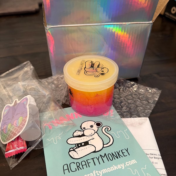 Malibu Skies, Icee Cloud Slime, Cloud Slime, Icee Slime, Slime for ...