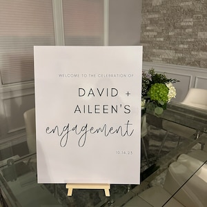 Engagement Party Sign Engagement Party Wedding Planning Engagement ...