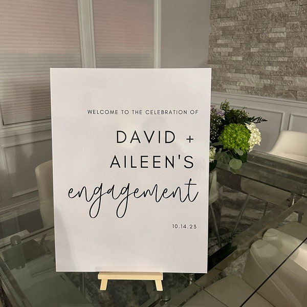 Engagement Party Sign | Engagement Party | Wedding Planning ...