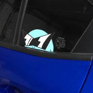 Cute Psyduck Peeking Peek Peekabo Peekers Bumper Window Vinyl Decal ...