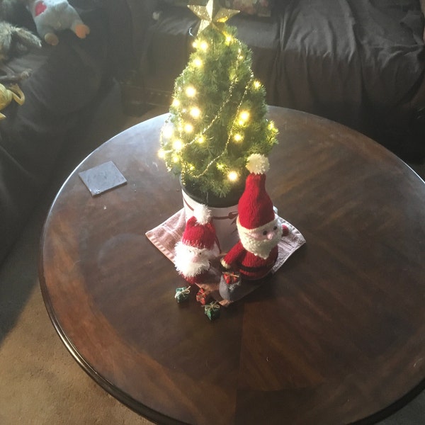 Cuddly Santa Toy Knitting Pattern - Etsy