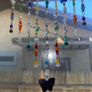 Crystal Prism Window Hanging, Suncatcher, Window Hanging Decorations ...