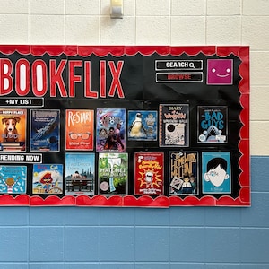 BOOKFLIX Bulletin Board Kit - Etsy