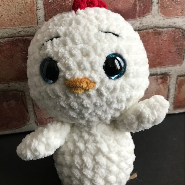 PATTERN: Plush Chickpea the Chicken Pattern - Amigurumi Chicken Pattern ...