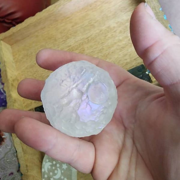 Full Moon Crystal Confetti Mystery Scoop Crystal Dip - Etsy