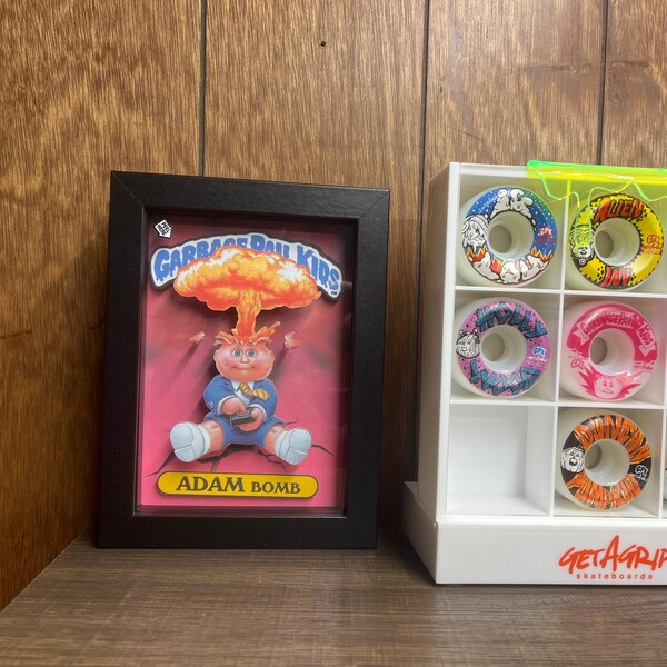 GPK Nasty Nick/evil Eddie 3D Shadow Box Garbage Pail Kids - Etsy