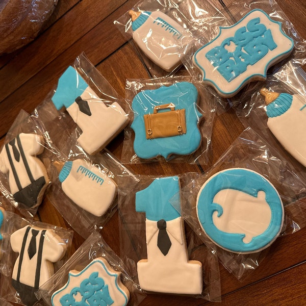 Boss Baby Sugar Cookies / Boss Baby Themed Cookies - Etsy