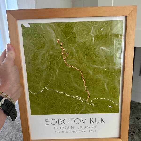 Custom Map Topography, Personalized Map, Topographic Map Art, National ...