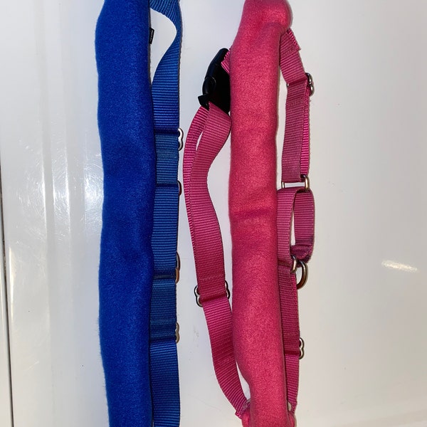 Dog Harness Padding Cover - Harness Huggies | Soft Fleece Fabric Dog ...