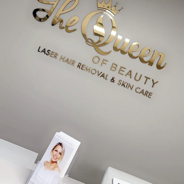 Custom Laser Cut Logo Sign,lobby Sign, Office Decor, Office Sign for ...