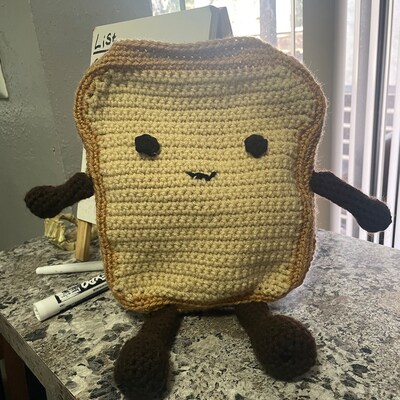Toastie Bread Bag Crochet Pattern - Etsy