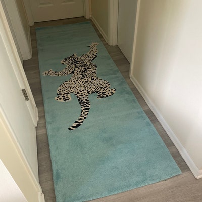 Hand Tufted Animal Skin Leopard Rug for Living Room Bedroom - Etsy