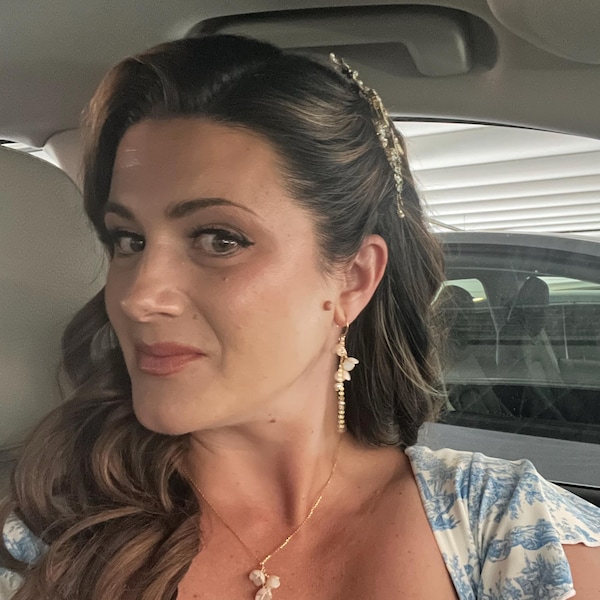 Handcrafted Resin Lily of the Valley Earrings | Unique and Elegant ...