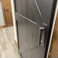 HORSESHOE DOOR HANDLE, Rustic Drawer Cupboard Pull, Unique Barn Door ...