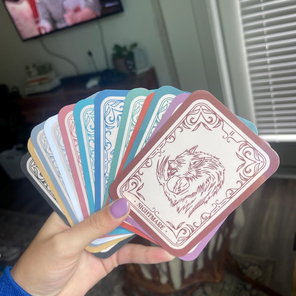 12 Providence Cards One Dark Window the Shepherd King Duology Tarot ...