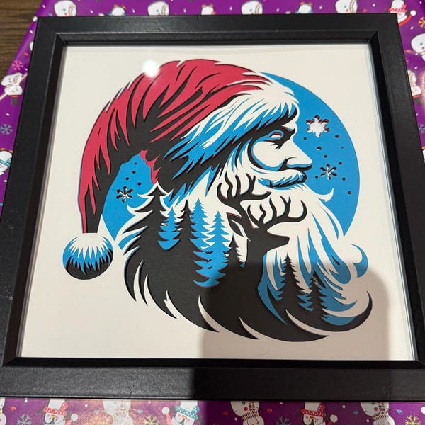 Layered Bird SVG, Shadow Box Template, Sparrow Bird 3D SVG Shadowbox ...