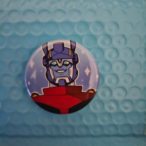 Transformers Animated Button Pins - Etsy