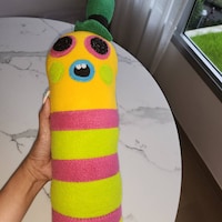 Mr. Dinkles Plush Toy, Soft Toy, Mr. Dinkles Felt Toy, Fleece Toy ...