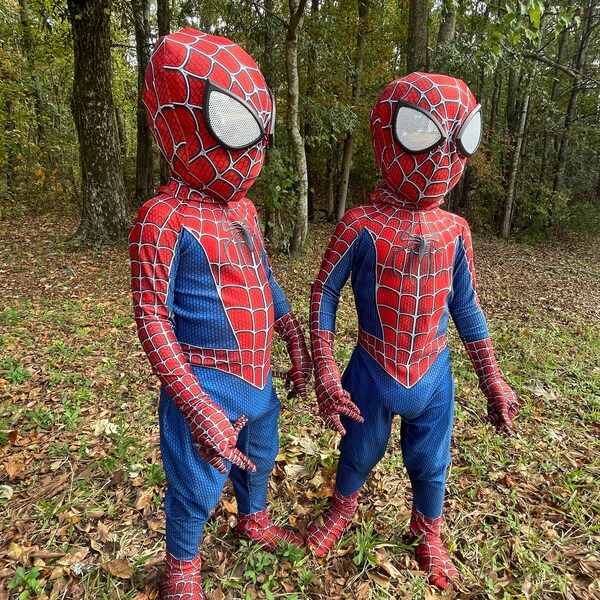 Superhero Suit for Boys Superhero Suit Toddler Superhero Suit Kids Mask ...