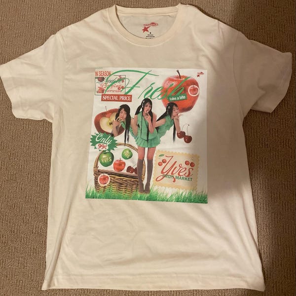 Yves Loop Album Inspired Unisex Tee, Loona Kpop Merch, Y2K Beige Box ...