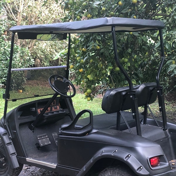 E-Z-GO Club Car Yamaha No Stripe Golf Cart Custom Vinyl Canopy Roof ...