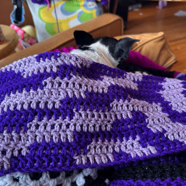 Crochet Dog Days Blanket PDF Pattern - Etsy